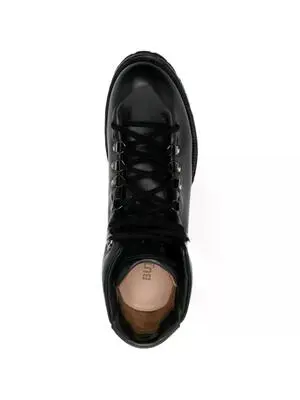 BUTTERO® Lace-up Leather Ankle Boots