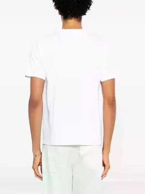 AGNES B. Logo-embroidered T-shirt