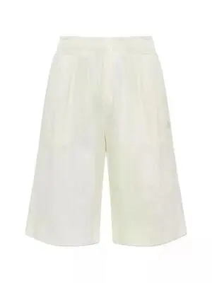 Adidas X Arte Elasticated-waistband Shorts - Neutrals