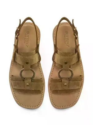 BUTTERO® Sella Ring-detail Sandals