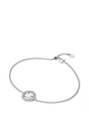 Michael Kors Crystal-embellished Logo-plaque Bracelet