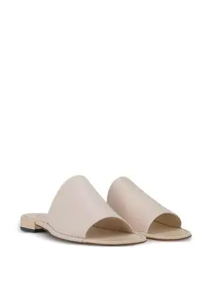 TOD'S Leather Flat Sandals