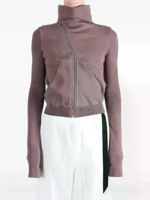 Rick Owens Asymmetric Zip-up Sweatshirt