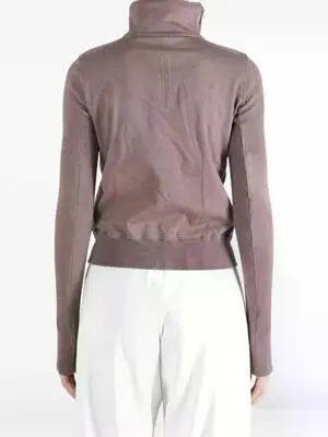 Rick Owens Asymmetric Zip-up Sweatshirt
