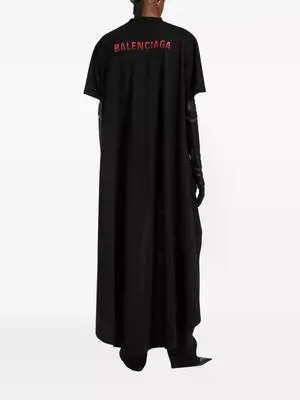 Balenciaga Logo-print Cape-back T-shirt