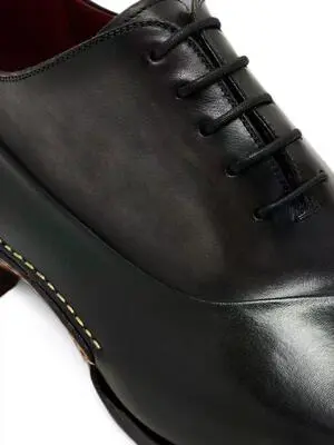 Magnanni Panelled Leather Lace-up Shoes
