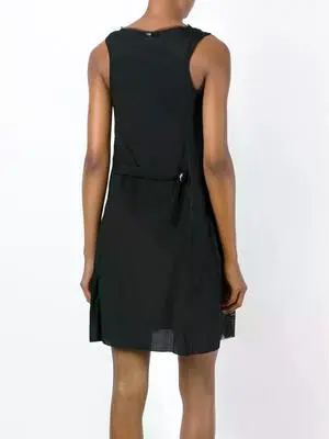 High Sleeveless Shift Dress