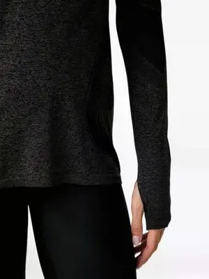 Asics Logo-print Long-sleeve Performance T-shirt