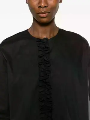 SUSANNE BOMMER Ruffled Long-sleeve Shirt