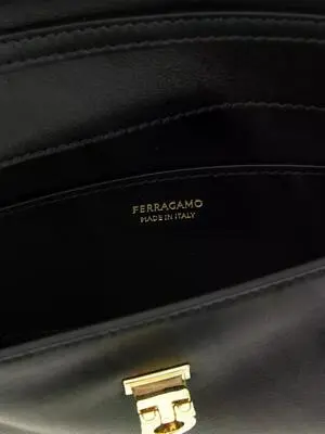 FERRAGAMO Flat Gancini Minibag