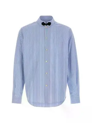 Valentino Garavani Striped Shirt - Blue
