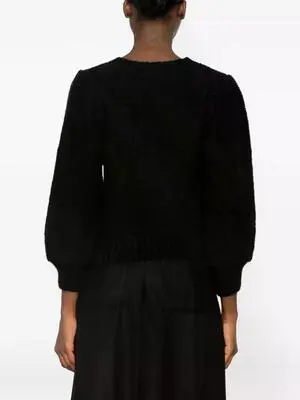 SUSANNE BOMMER Puff Sleeve Sweater