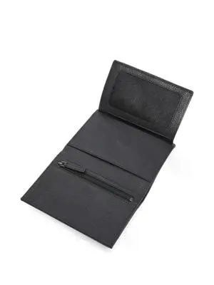 LANCEL Leon Grained Leather Wallet