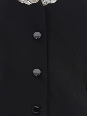 Valentino Garavani Decorated-collar Virgin Wool Jacket