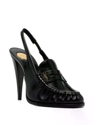 Saint Laurent Le Loafer Slingback Pumps