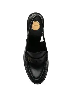 Saint Laurent Le Loafer Slingback Pumps