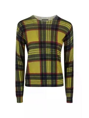 IN BED WITH YOU Geometric-print Sweater - Yellow