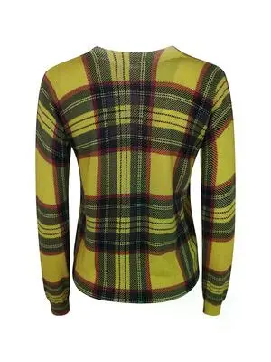 IN BED WITH YOU Geometric-print Sweater - Yellow