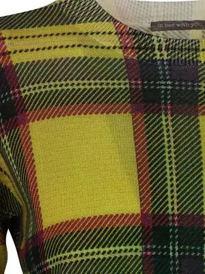 IN BED WITH YOU Geometric-print Sweater - Yellow
