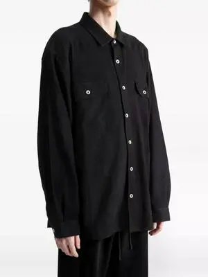Rick Owens Flap-pocket Strap-detail Shirt