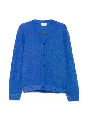 JW Anderson V-neck Button-up Cardigan - Blue