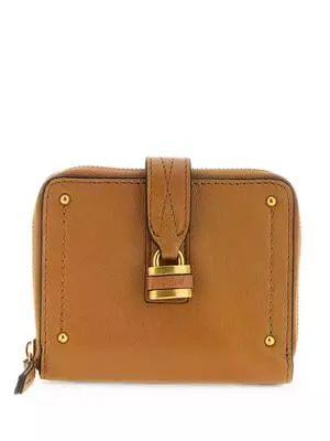 Chloé Paddington Leather Wallet - Brown