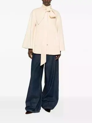 Zimmermann Valiant Pussy-bow Single-breasted Coat