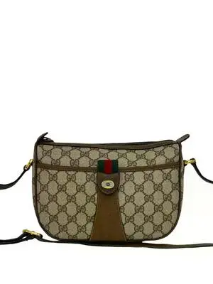 Gucci 20th Century Gg Supreme Web Crossbody Bag - Neutrals