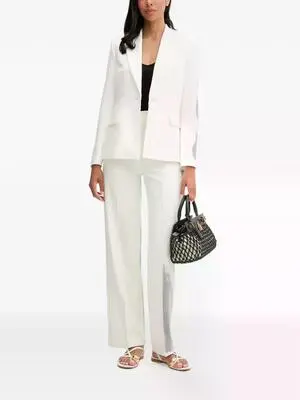 MORGAN High-waisted Pressed-crease Trousers
