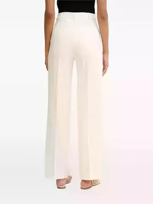MORGAN High-waisted Pressed-crease Trousers