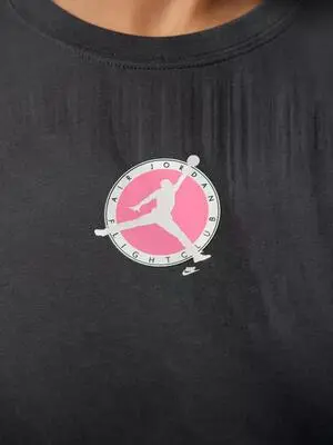 JORDAN Brooklyn Flight Club Logo-detail T-shirt