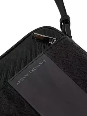 Armani Exchange Logo-print Panelled Messenger Bag