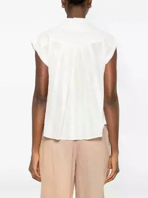 MAISON123 Derry Embroidered Sleeveless Shirt