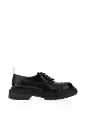 Givenchy Cargo Leather Derby Shoes - Black