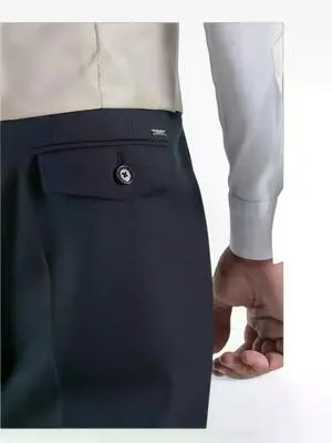 BOSS Perin Virgin Wool Trousers