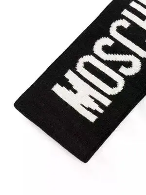Moschino Logo-intarsia Knitted Headband