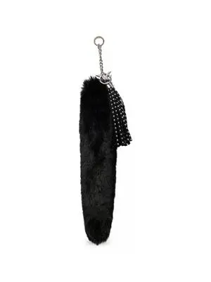 Pinko Love Birds Bag Charm - Black