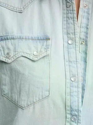 BENETTON Flap'-pocket Denim Shirt