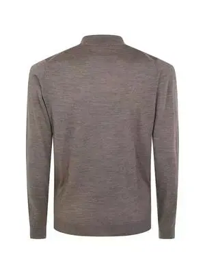 John Smedley Harcourt Mock-neck Fine-knit Top