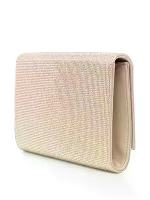 Rene Caovilla Crystal-embellished Chain-strap Clutch Bag