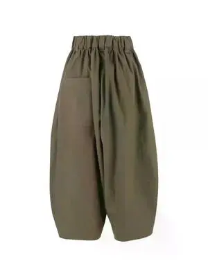 NICCOLO PASQUALETTI Pleated Wide-leg Trousers