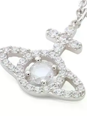 VIVIENNE WESTWOOD 2020s Olympia Orb Necklace - Silver
