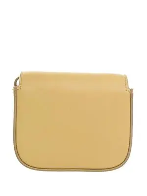 Celine 2022 Mini Shiny Calfskin Triomphe Crossbody Bag