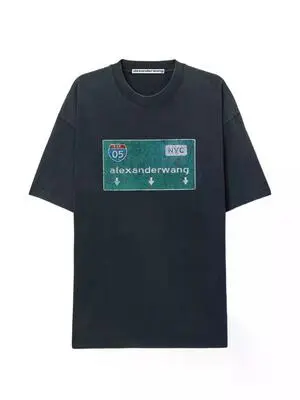 Alexander Wang Street Sign Graphic T-shirt