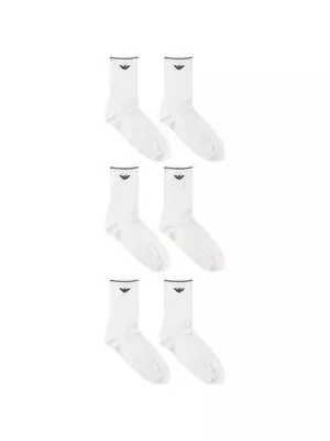Emporio Armani Logo-intarsia Socks