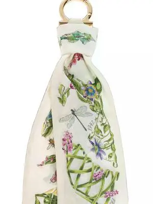 FERRAGAMO Silk Keyholder