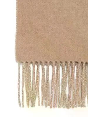 Jacquemus Logo-intarsia Fringed Scarf