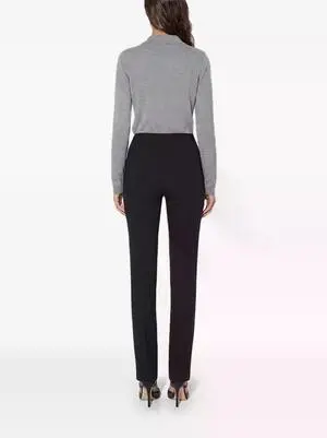 Elisabetta Franchi Trousers In Double Layer Stretch Crêpe