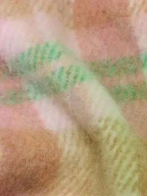 Acne Studios Fringed Alpaca-wool Scarf - Pink