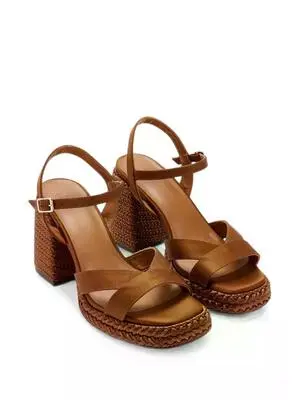 CastaÑer Viena Crossover Sandals - Brown